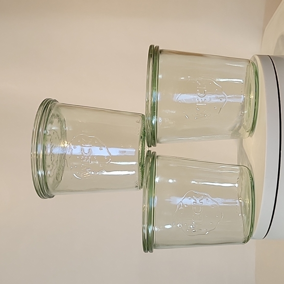 Weck | Kitchen | Weck Rundrand Germany Recycled Glass Canning Jars ...
